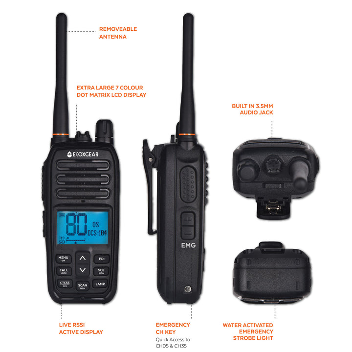 UHF CB Radios | Explore Our High-Quality Radios – ECOXGEAR