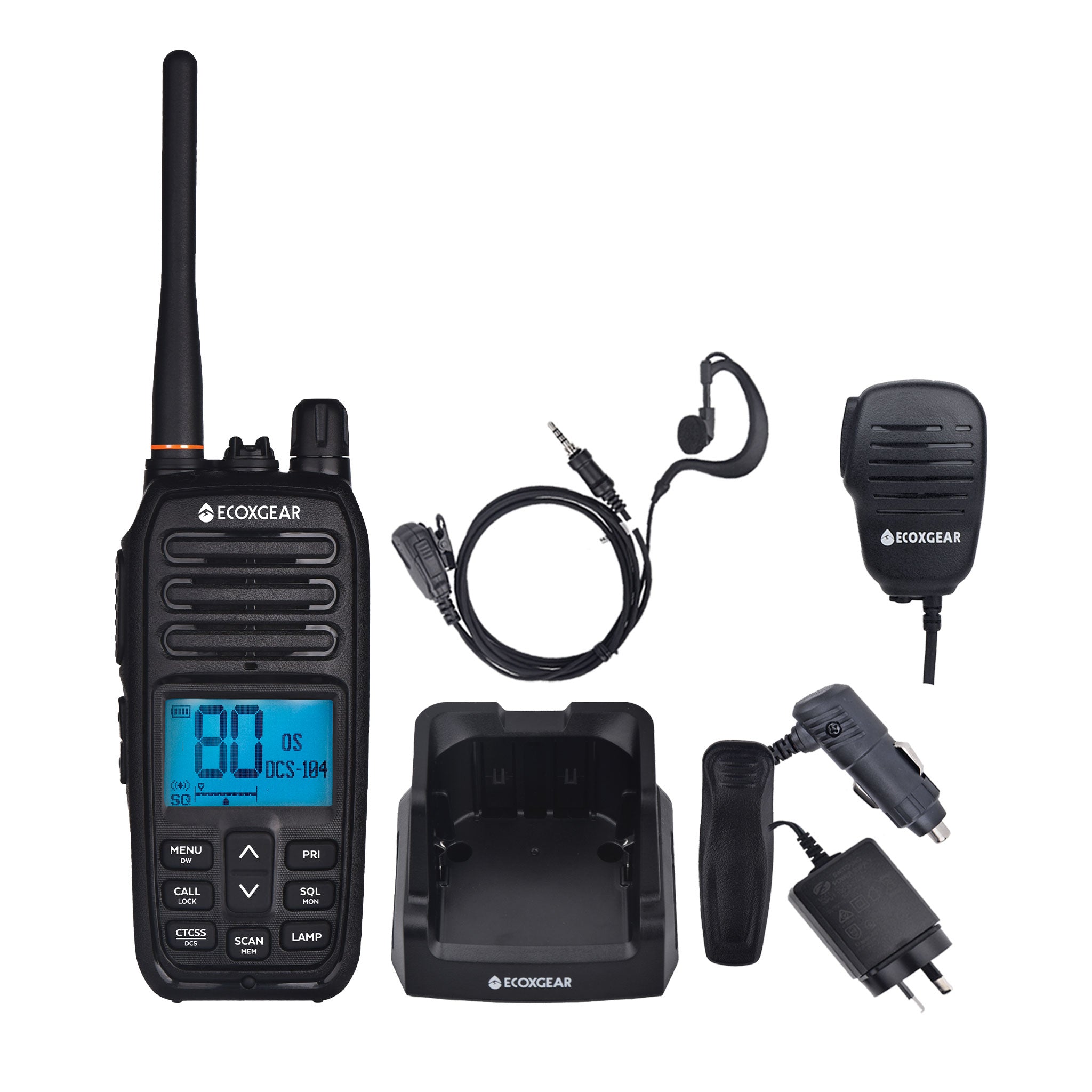 Durable Long Range 5 Watt UHF CB Handheld Radio – ECOXGEAR